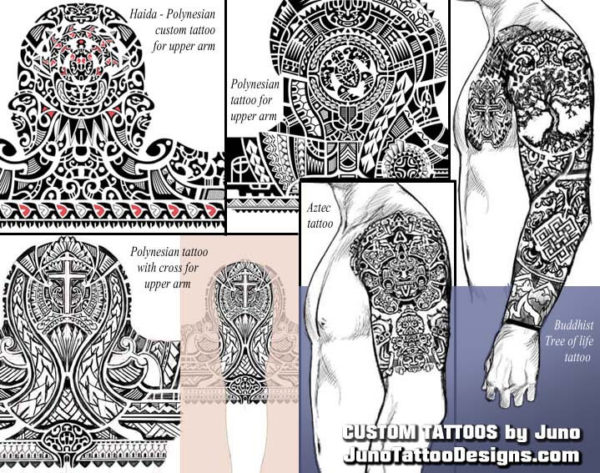 haida-polynesian-aztec-tribal-tattoo-juno-tattoo-designs - THE BEST ...